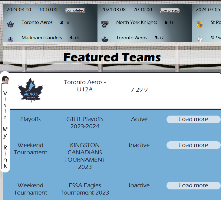 Hot Shot: Home of the Hockey Stats